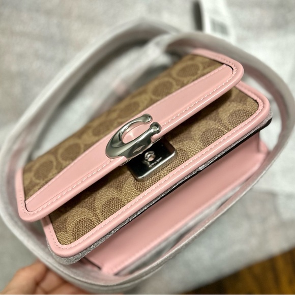 Coach | Bags | Coach Bandit Crossbody In Colorblock Signature Canvas ...